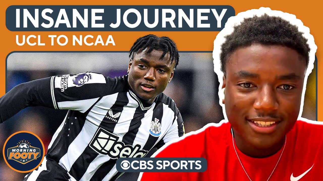 What its like to go from Champions League to NCAA | NUFC Academy to ...