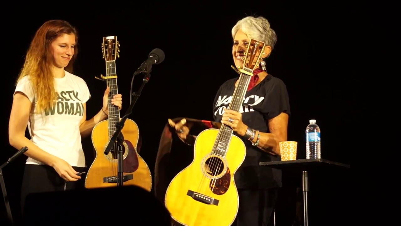 Joan Baez at The Lensic - Part 6 - Comments on Standing Rock and Prison ...