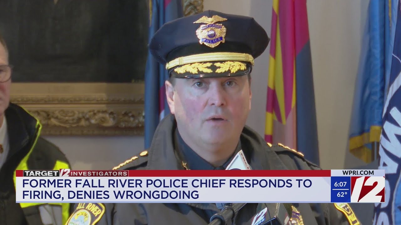 Former Fall River Police Chief denies wrongdoing - YouTube