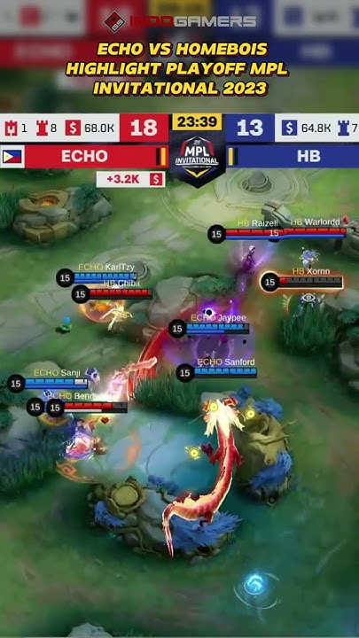 ECHO vs HOMEBOIS I HIGHLIGHT PLAYOFF MPL INVITATIONAL 2023 - YouTube