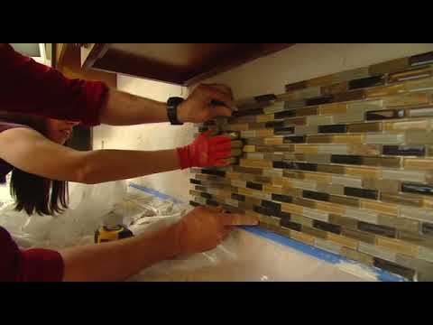 How to Install a Mosaic Tile Backsplash