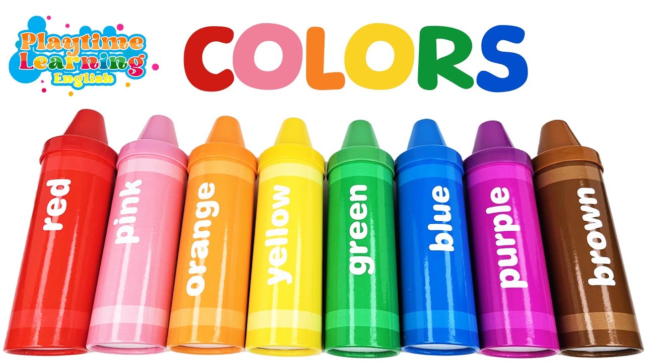 Learn Colors with Crayon Surprises | The Best Educational Video for ...