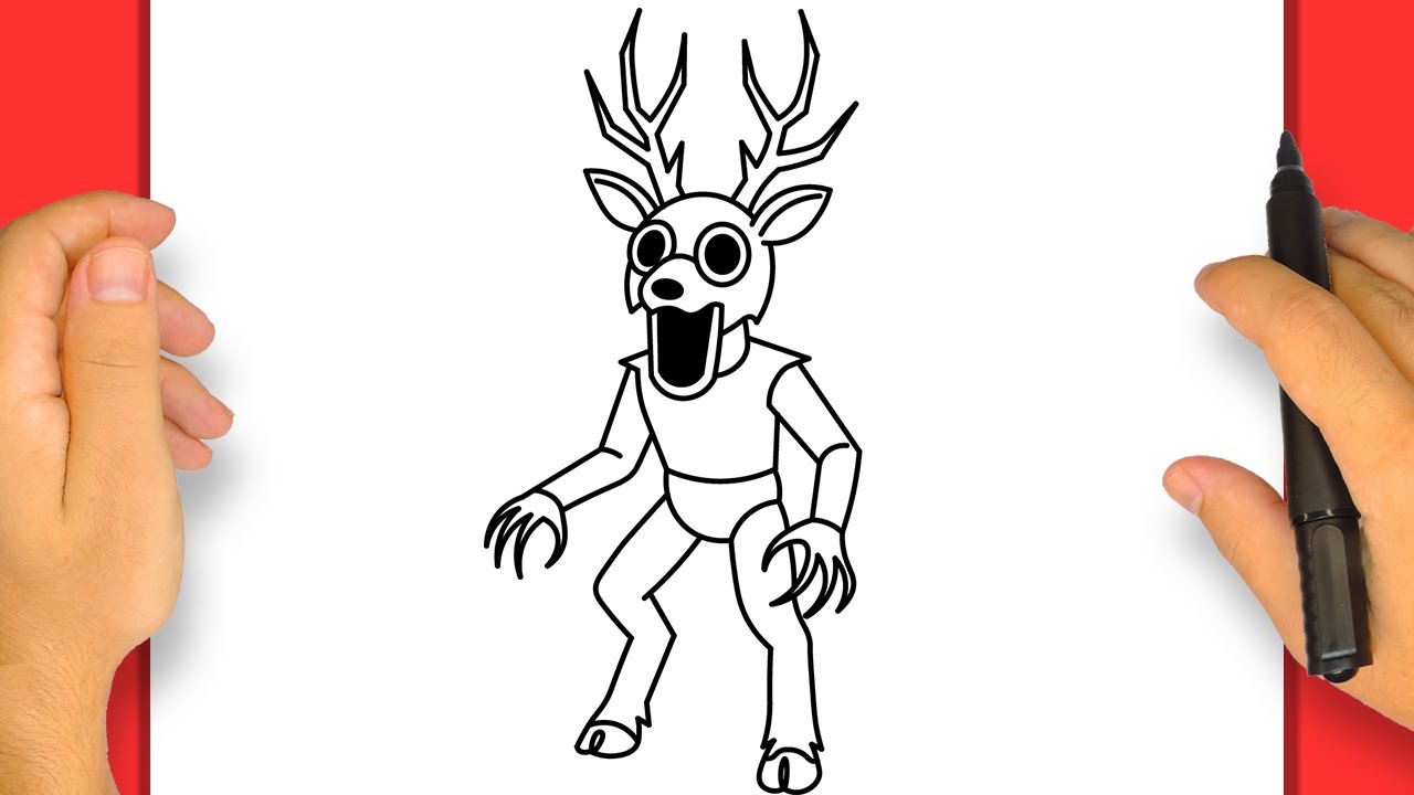 Come Disegnare il Cervo di 99 Notti nella Foresta | Passo dopo Passo ...