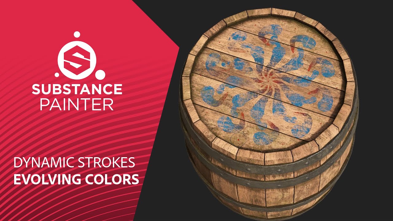 Dynamic Strokes | Evolving Colors in Substance Painter | Adobe ...