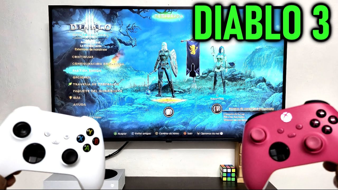 COMO JUGAR DIABLO 3 PARA 2 JUGADORES CON AMIGOS EN XBOX SERIES S - YouTube