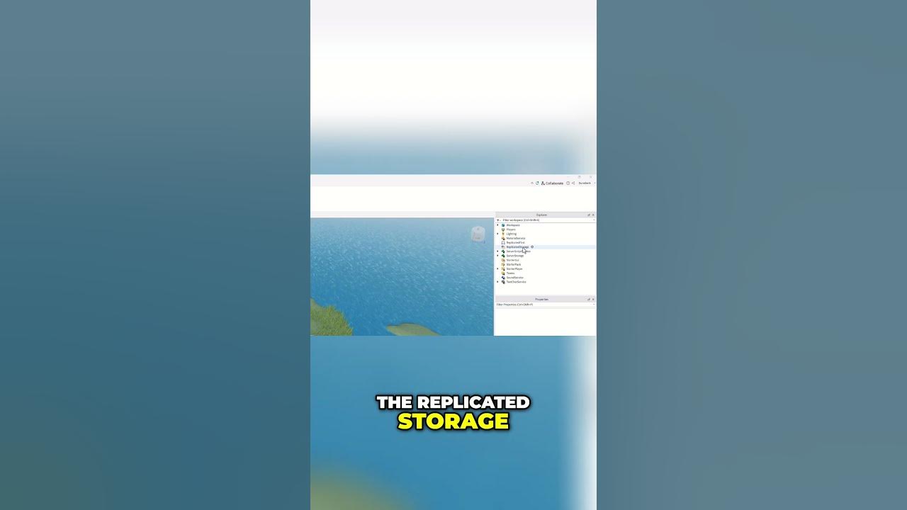 Roblox Replicated Storage for GUI Creation #shorts - YouTube