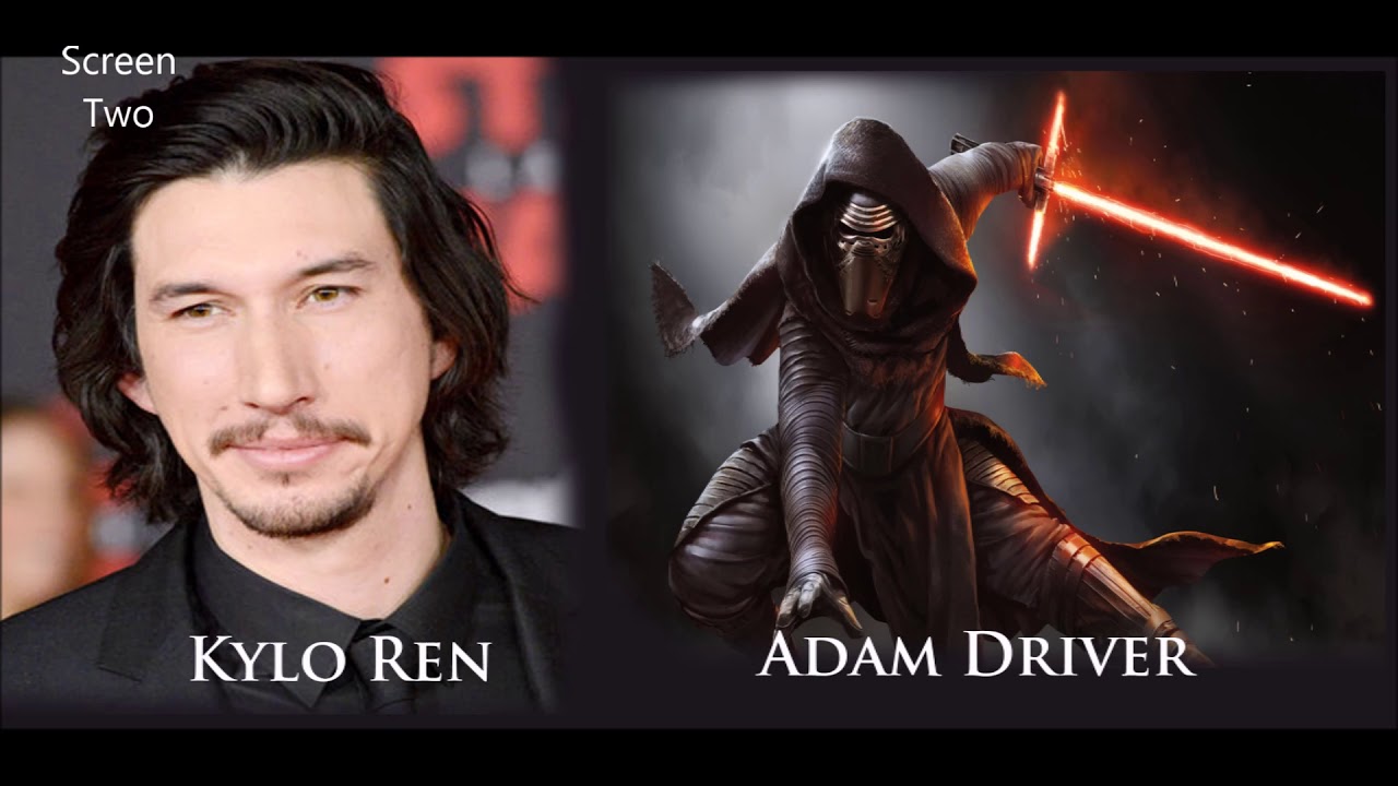 Star Wars The Last Jedi 8 Characters and Cast [Screen Two] - YouTube