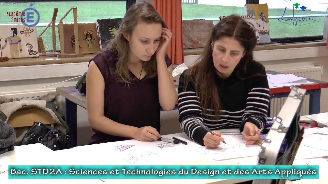 Création et Culture Design en 2nde et Bac STD2A - YouTube