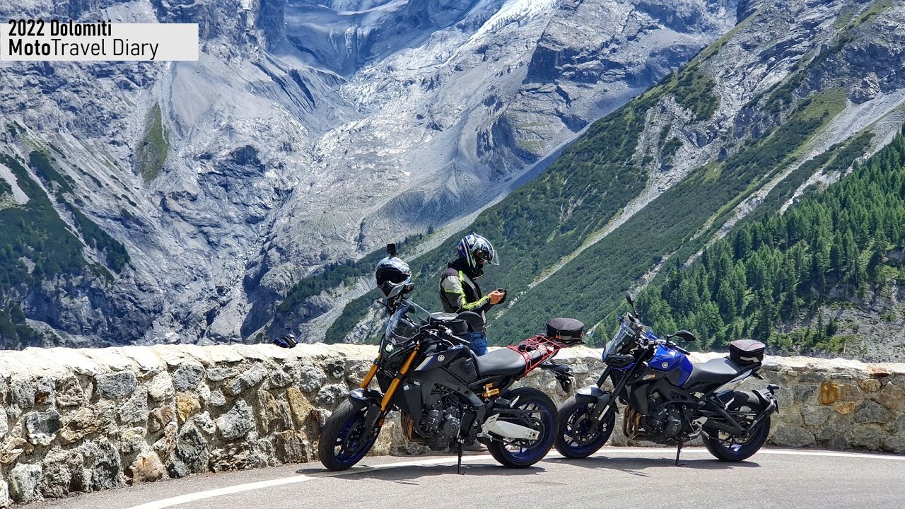 Pomagam rowerzyście - Dolomity motocyklem FabiqMoto Vlog 22.58 - YouTube