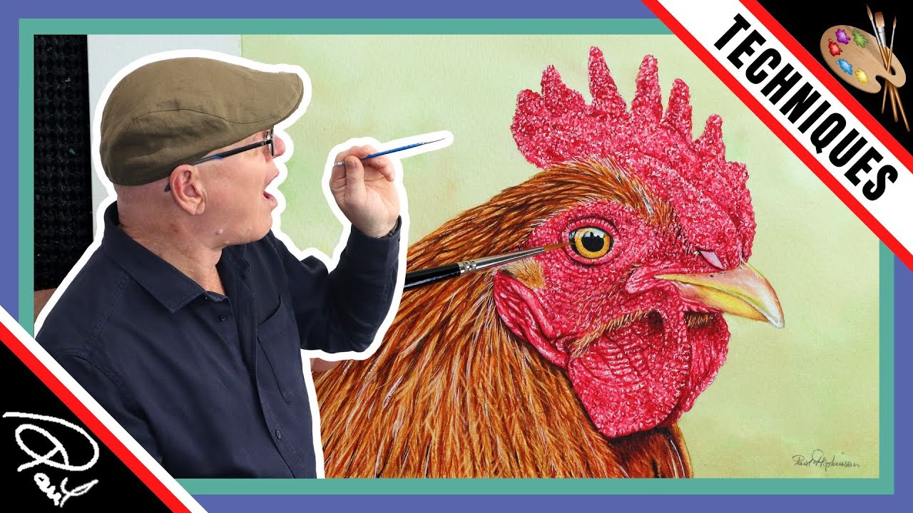 REALISTIC Chicken Painting🐔 (6 TIPS) - YouTube