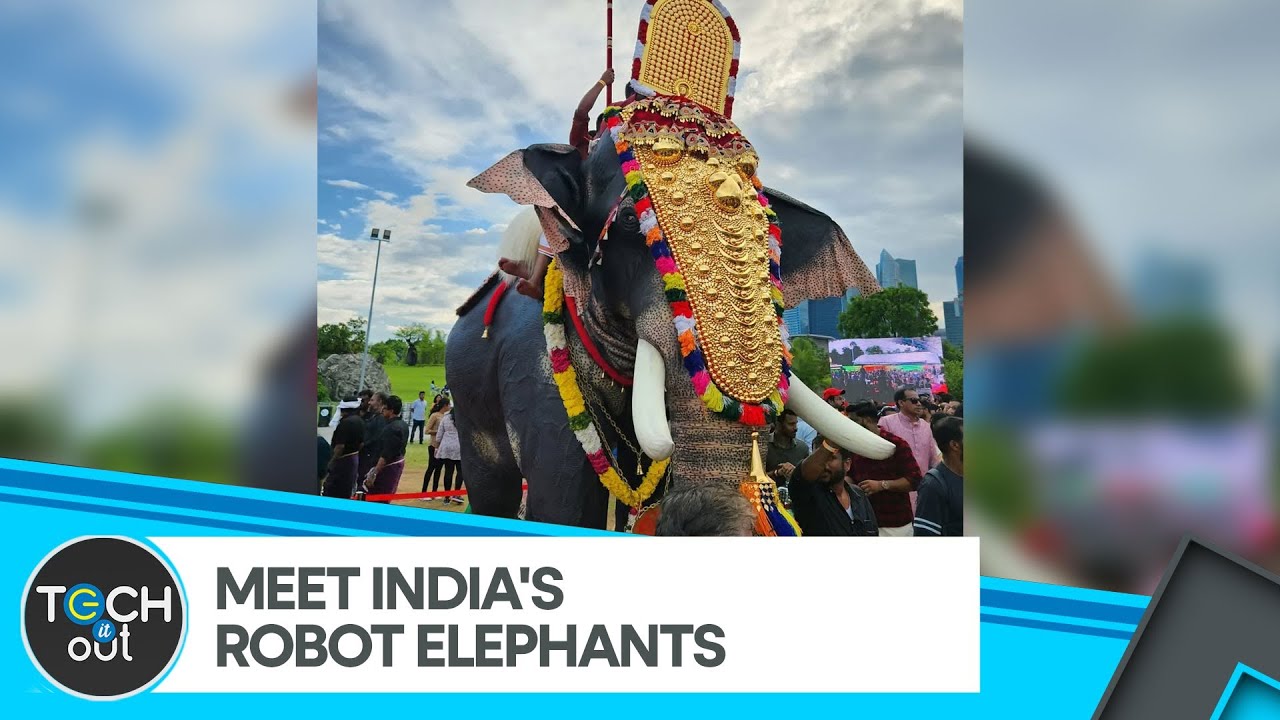Robot Elephants Replacing Live Animals In Indian Temples | WION Tech It ...