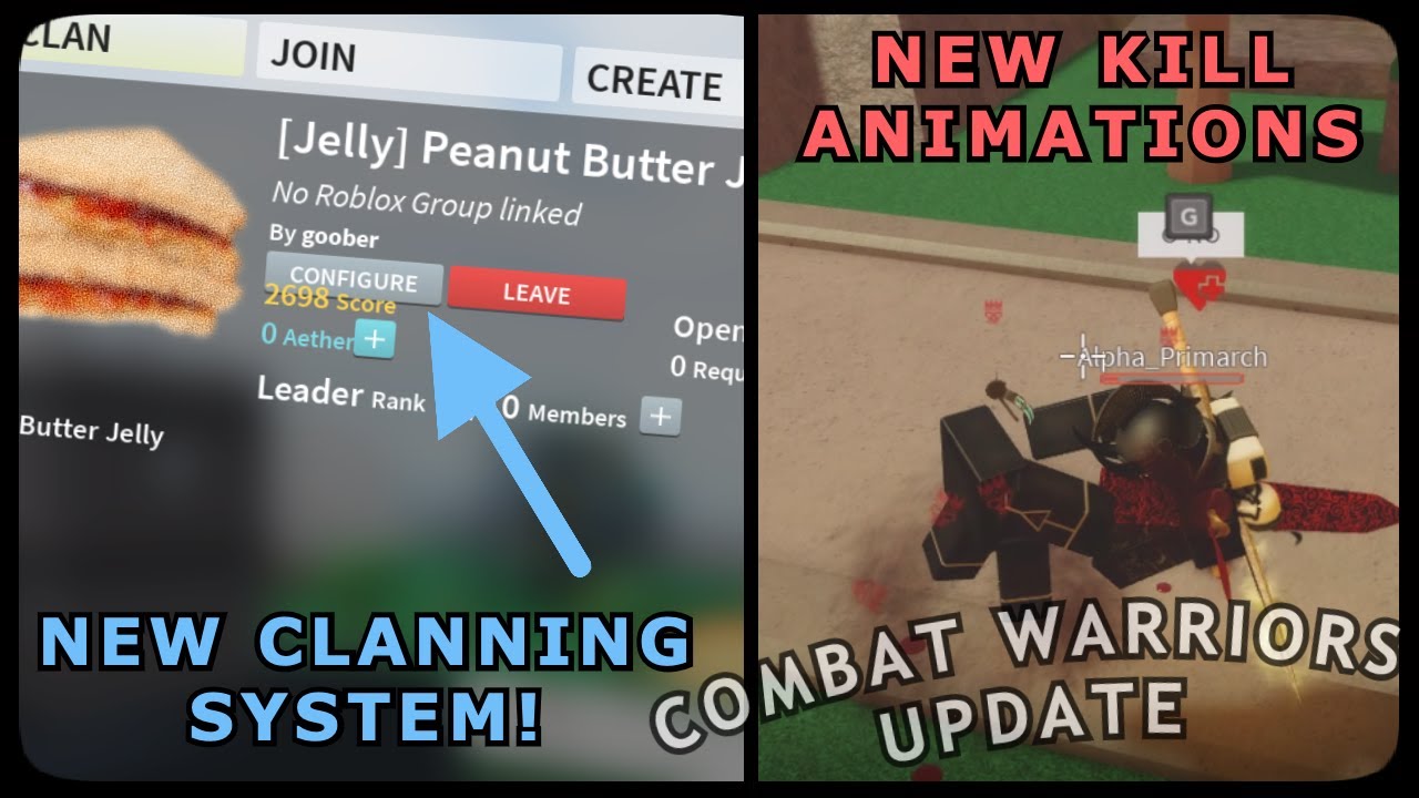 COMBAT WARRIORS HUGE UPDATE - YouTube