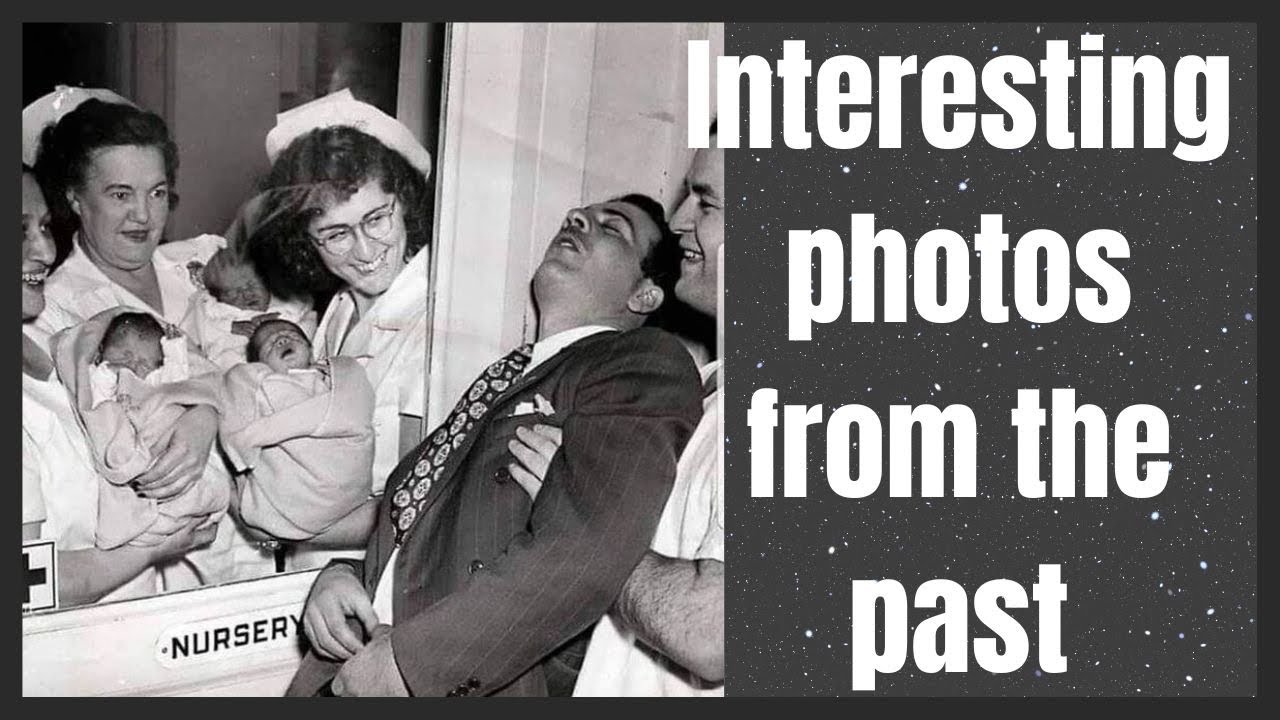 Interesting photos from the past - YouTube