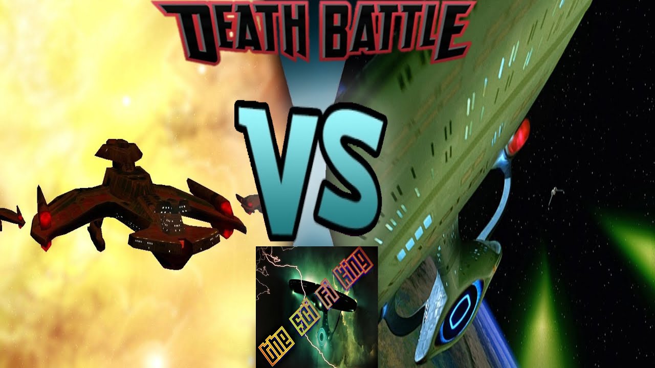 Klingon Super Negh'Var Class VS 1 Retro Badger Galaxy Class Refit | NEW ...