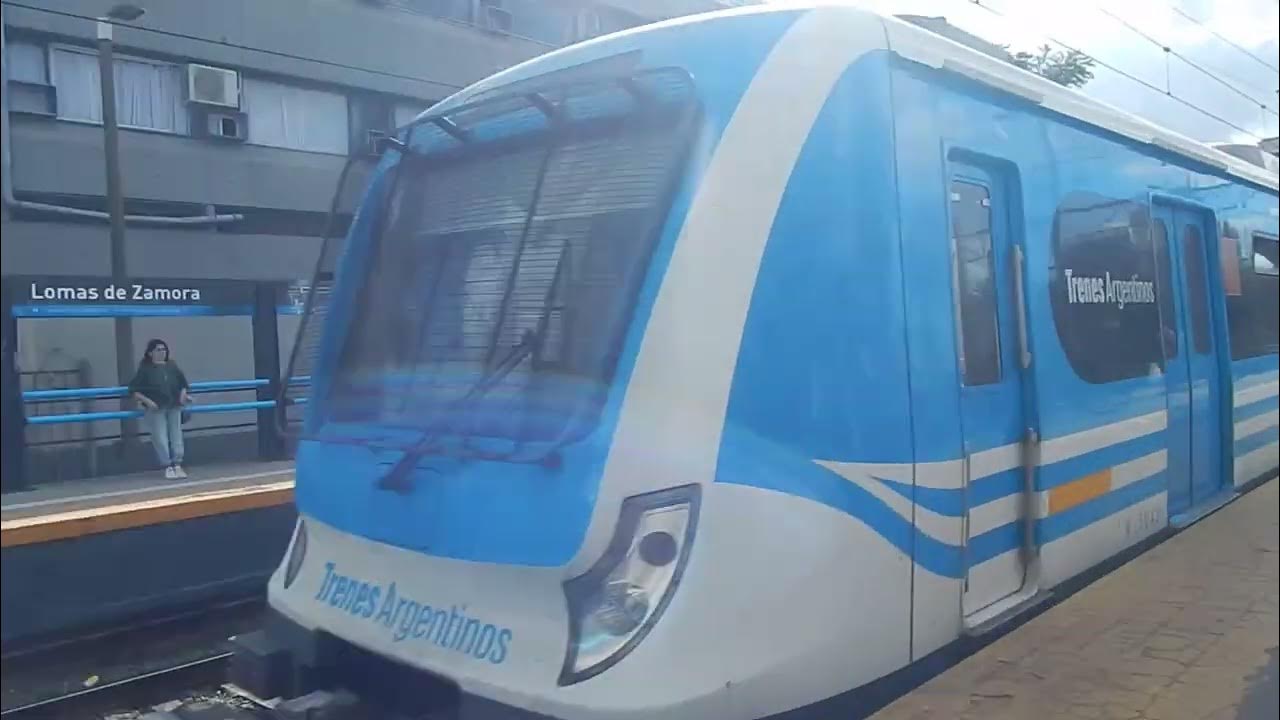 un csr zhuzhou en la estacion de lomas de zamora - YouTube