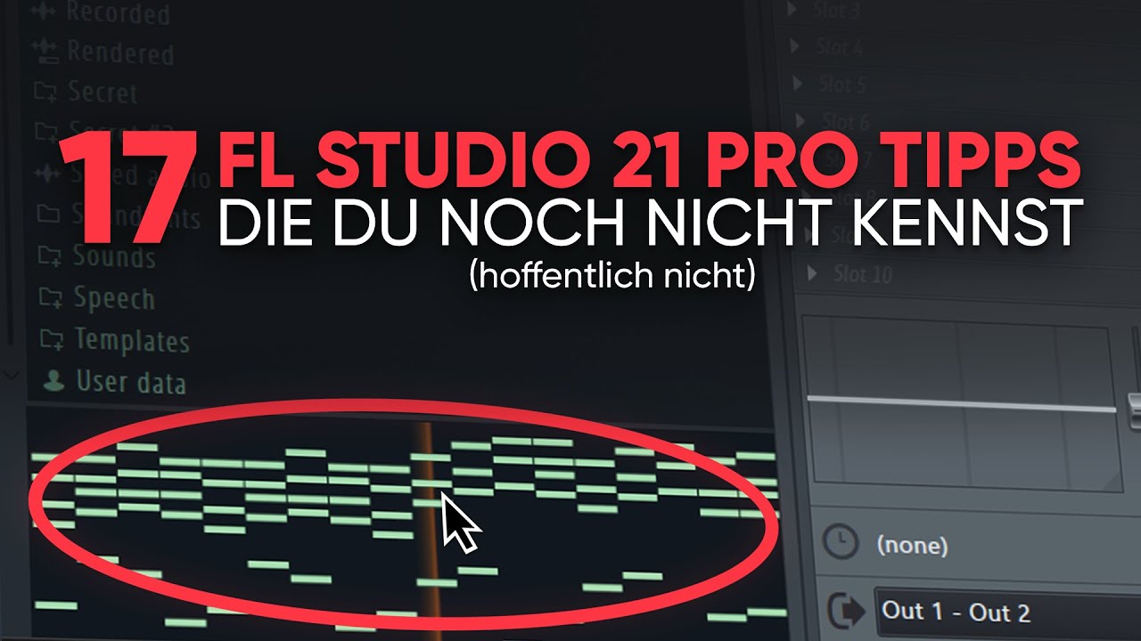 17 FL STUDIO PRO TIPPS die du noch NICHT KENNST - YouTube