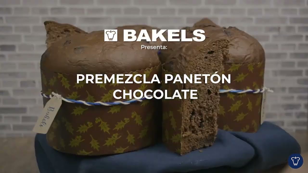 Tutorial Paneton Chocolate Bakels - YouTube