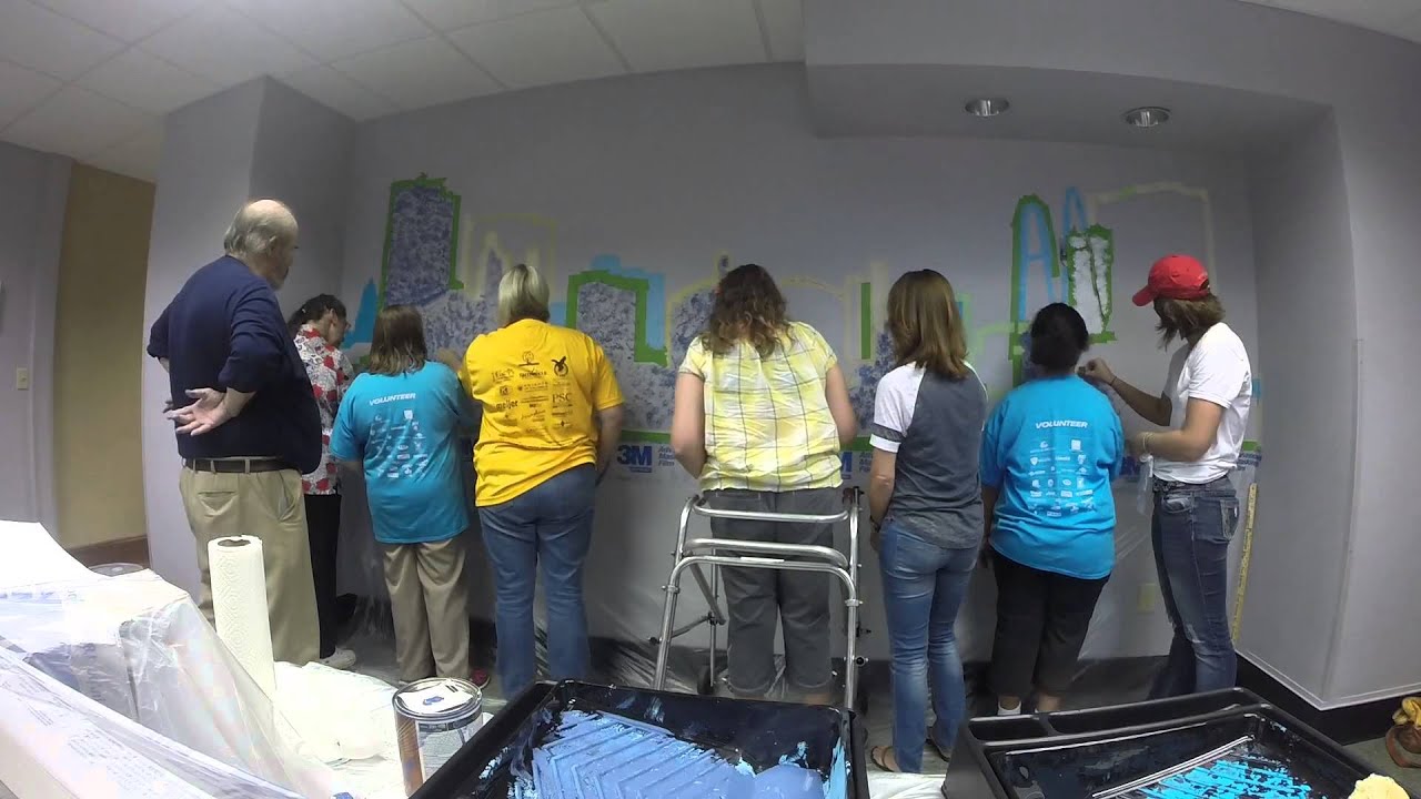 Toledo Skyline Painted by Josina Lott Residents & Lourdes University ...