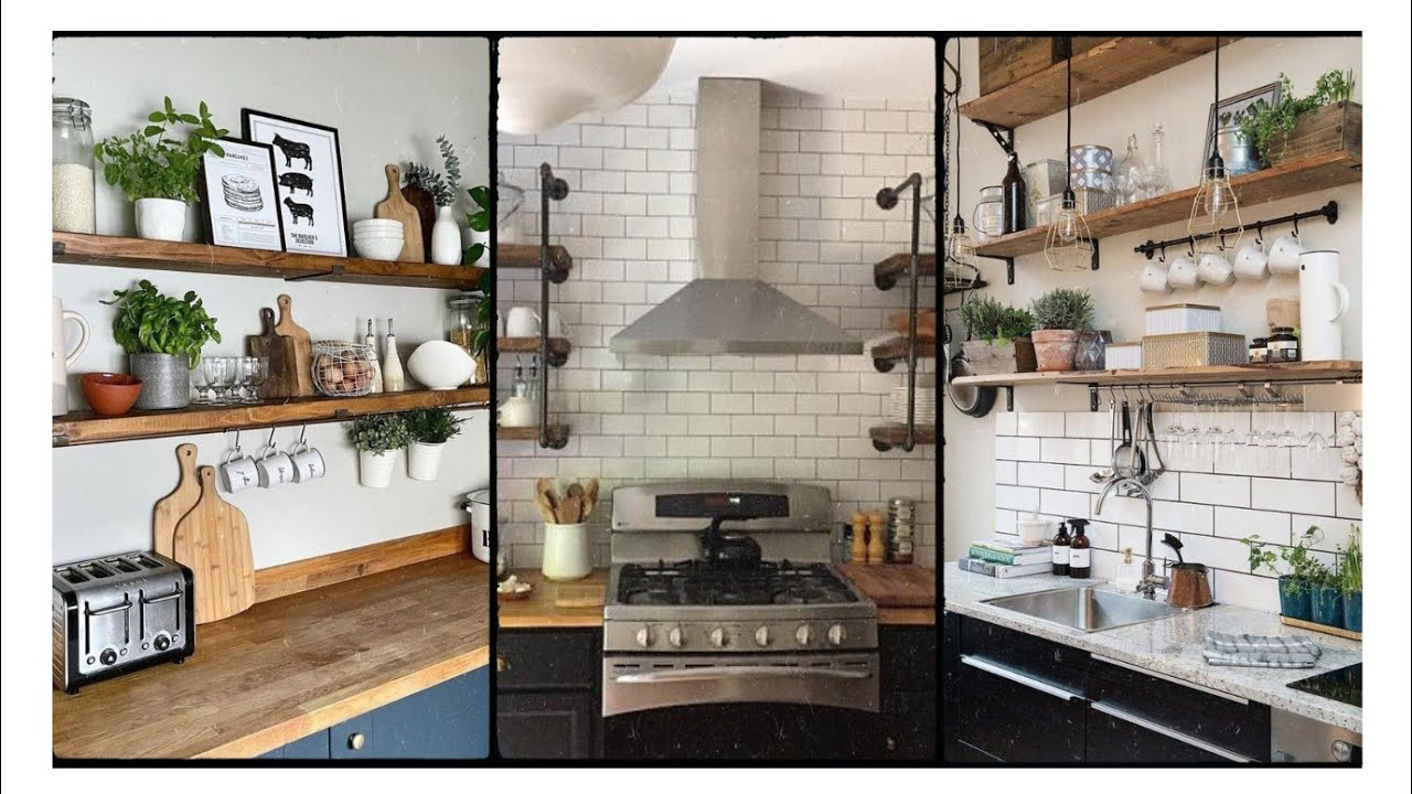 "Culinary Displays: The Art of Kitchen Shelf Styling" - YouTube