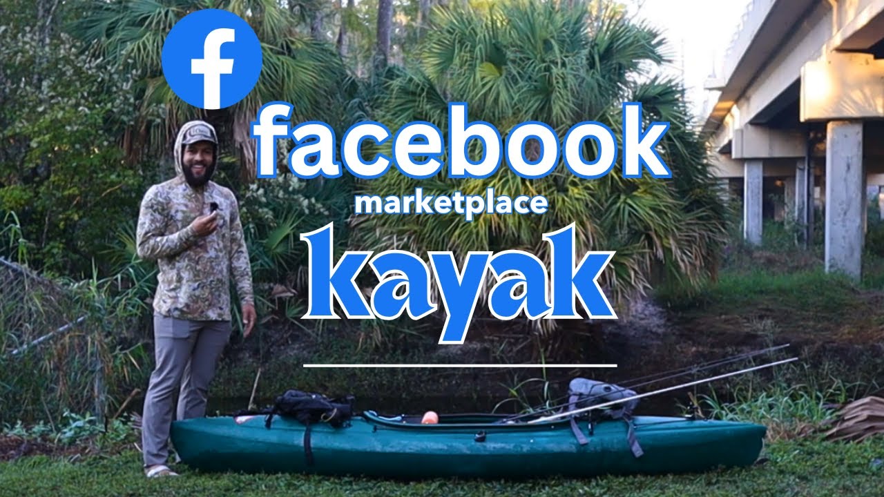 Fishing a $60 Facebook Marketplace Kayak - YouTube