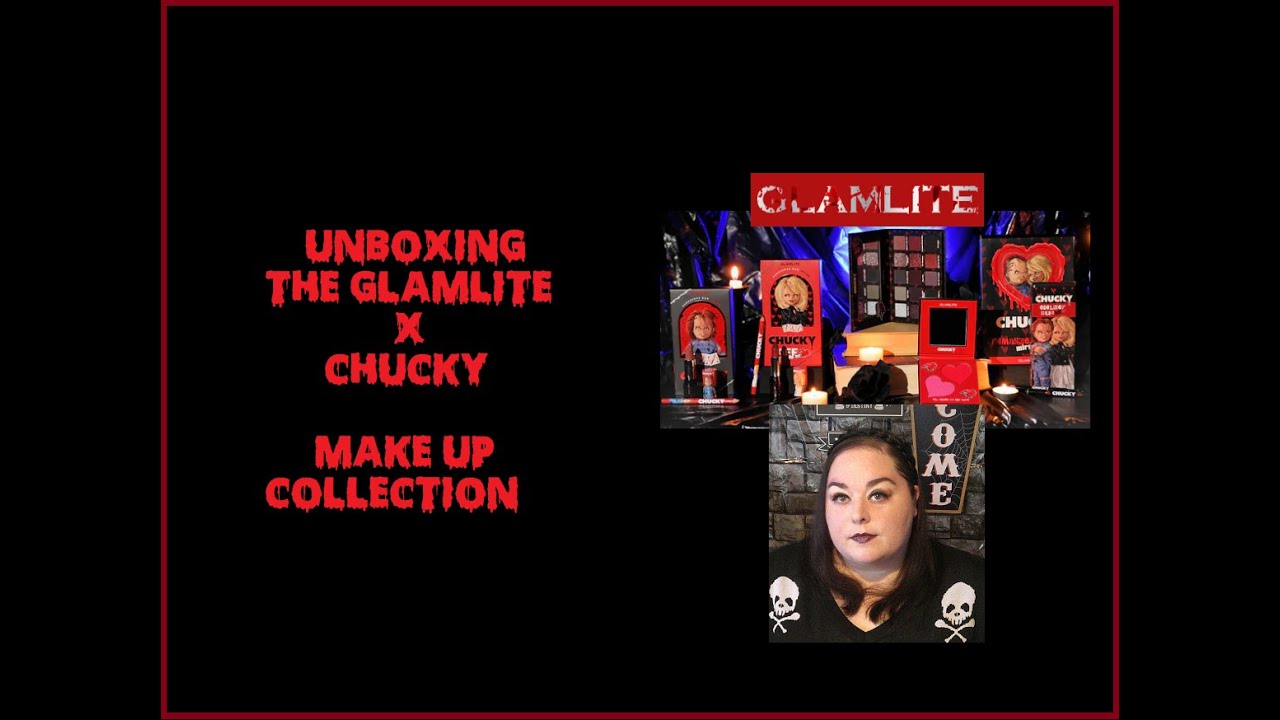 Unboxing: The Chucky X Glamlite Makeup Collection - YouTube
