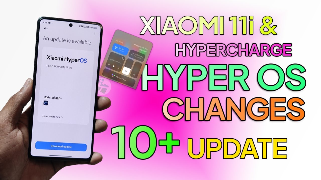 Xiaomi 11i & hypercharge HyperOS Update V1.0.9.0 New 10+ Features ...