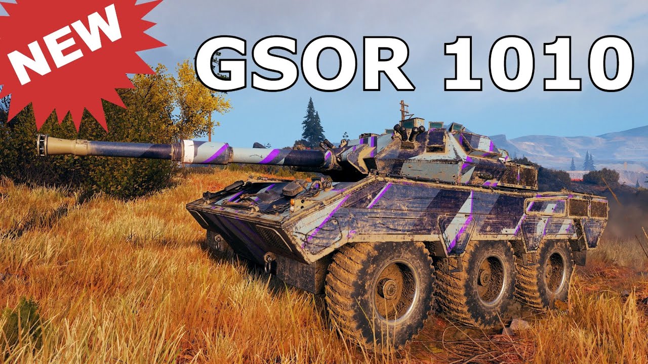 World of Tanks GSOR 1010 FB - Tier 8 Premium British Medium Tank | NEW ...