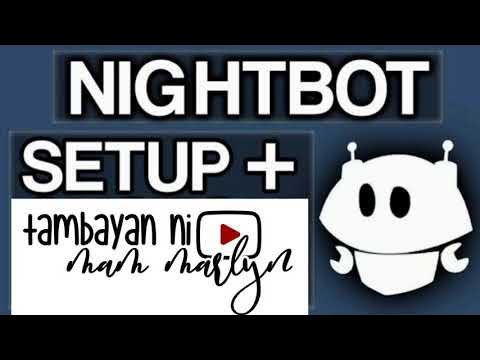 How to Set up NIGHTBOT in your LIVESTREAM and LIVE CHAT - YouTube