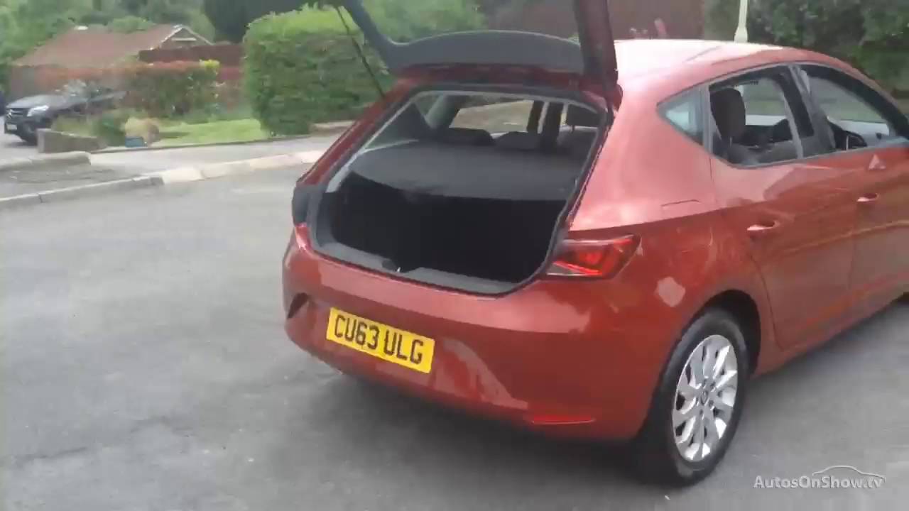 SEAT LEON TDI SE TECHNOLOGY RED 2013 - YouTube