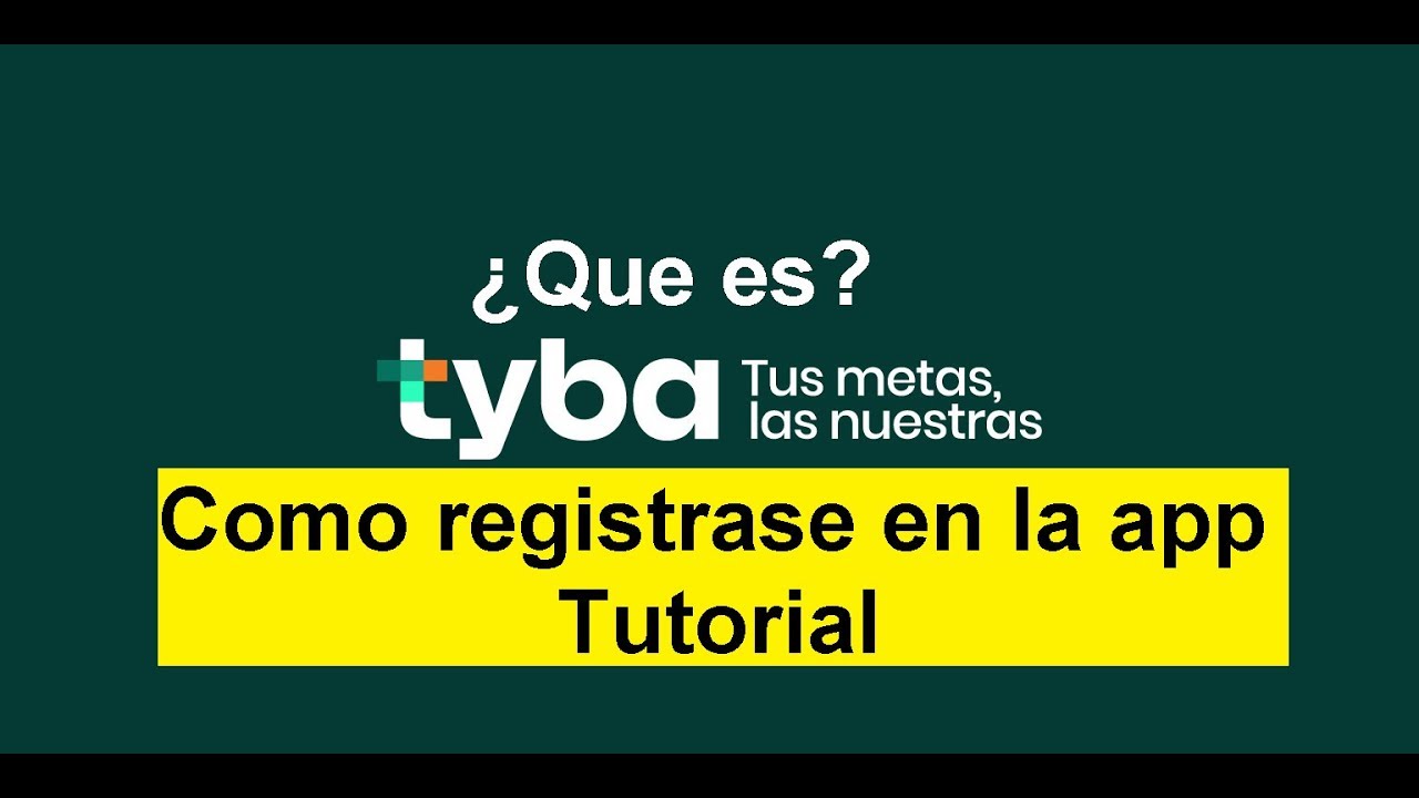 Tyba app ¿Cómo registrarse en Tyba? Tyba credicorp, Tyba ¿Cómo funciona ...