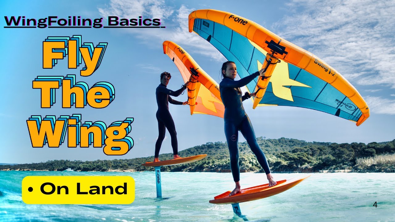 Beginners Guide to WingFoiling - Fly the Wing on Land - YouTube