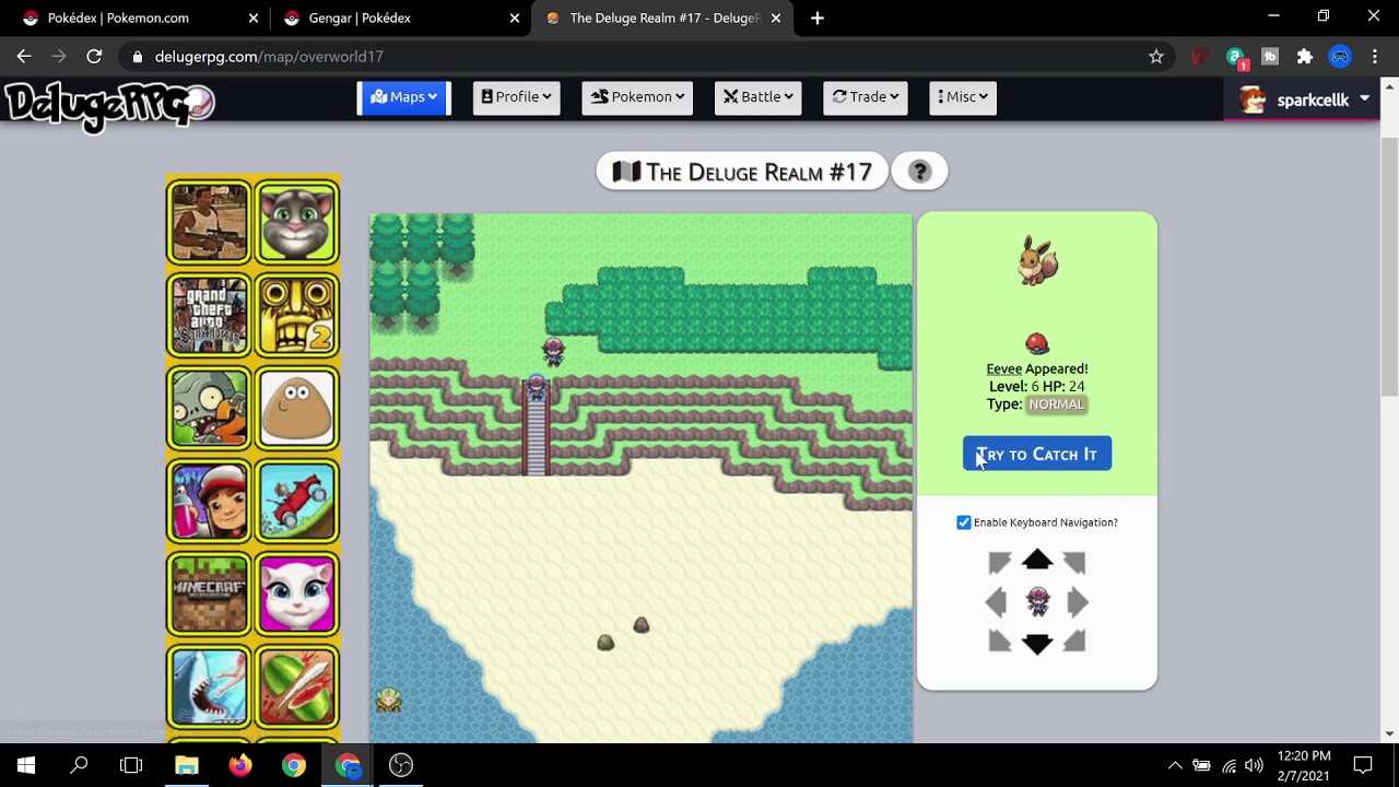 how to play deluge rpg and how to get legendary pokemon - YouTube