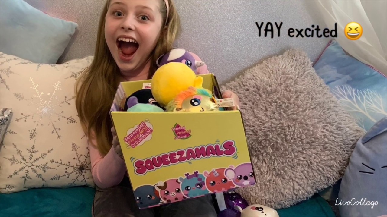 Squeezamals series 3, scented! Soft & squishy! - YouTube