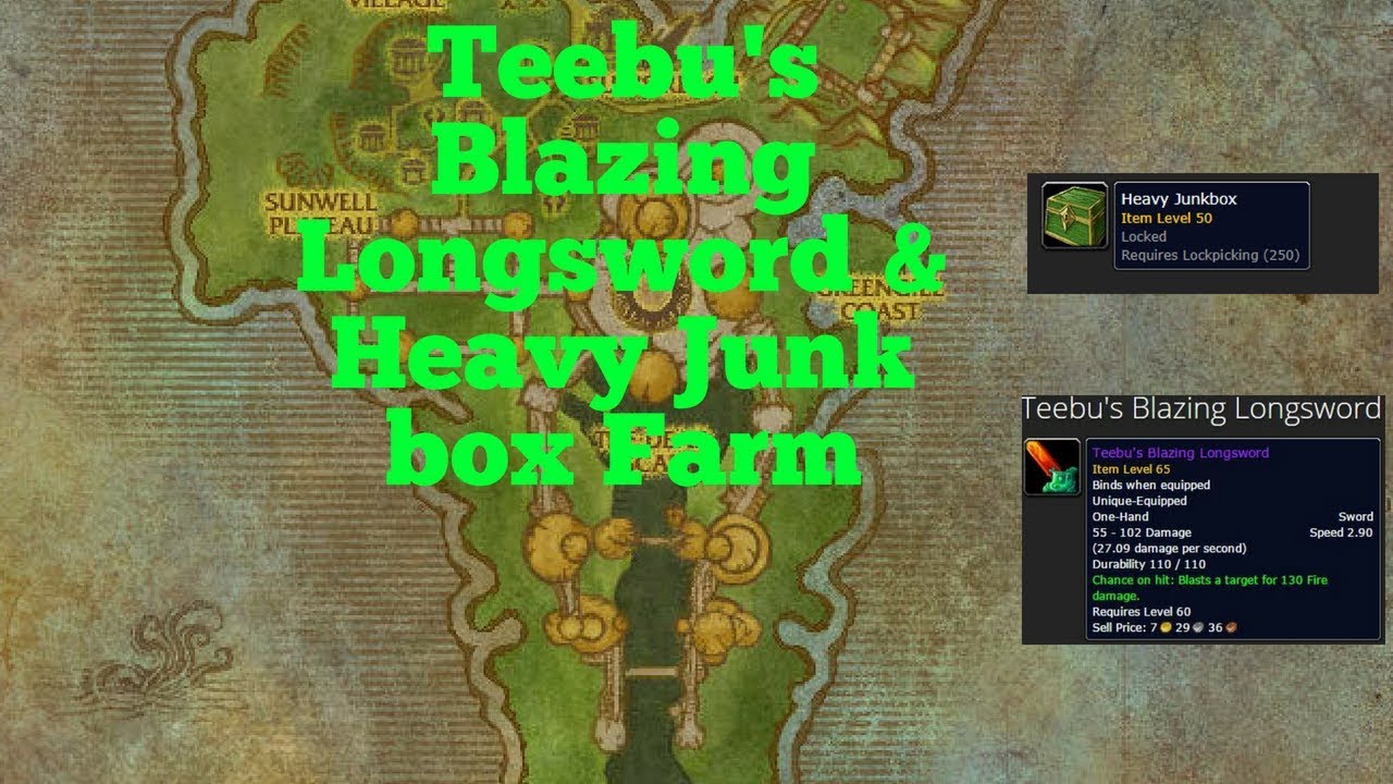 Teebu's Blazing Longsword Farm POTENTIAL MASSIVE GOLD MAKER - YouTube