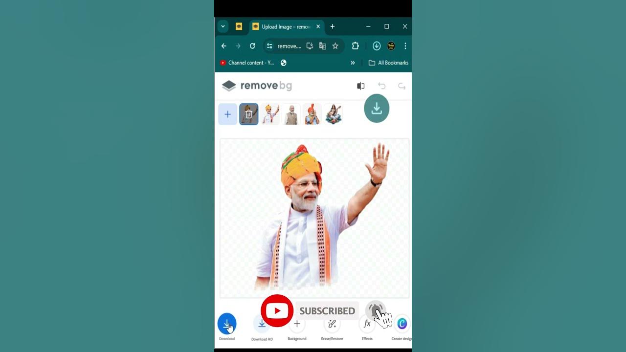 photo bacground remove online just one click #coreldraw #coreldrawtutorial #designer #cdrfile# ...