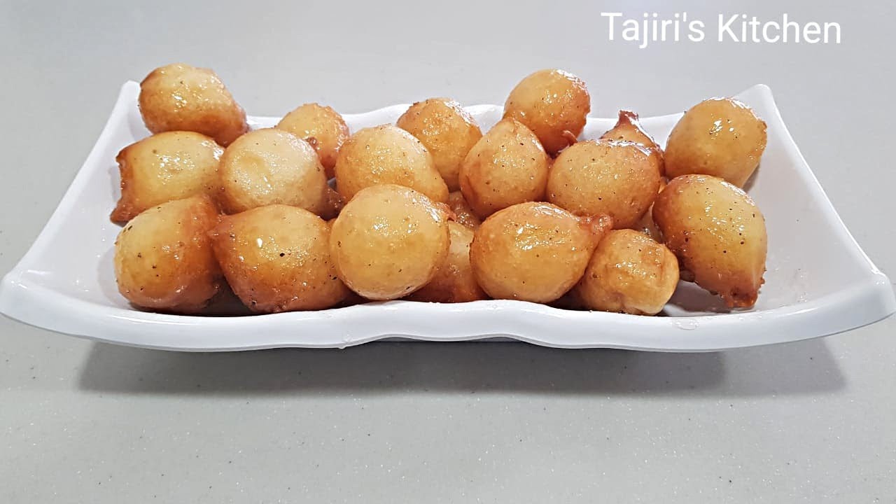 Kaimati /Luqaimat (Sweet Dumplings) Jinsi ya Kupika Kalmati Tamu Sana ...