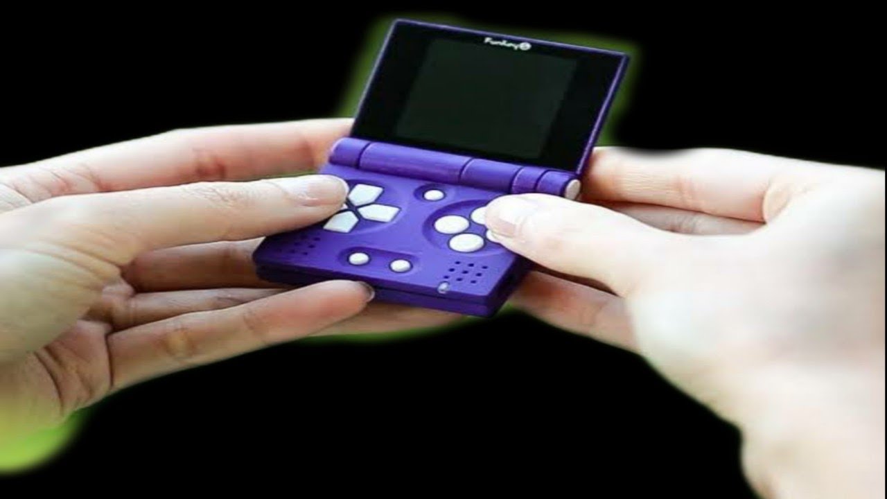 FunKey S - the world's smallest foldable handheld console - YouTube