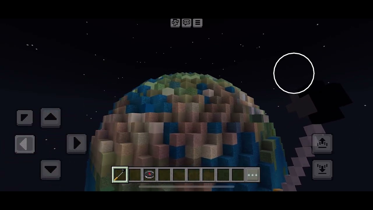 Moon craft map in in Minecraft PE - YouTube