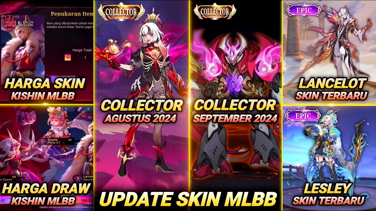 SKIN COLLECTOR SEPTEMBER 2024 !! TANGGAL RILIS EVENT KISHIN DENSETSU ...