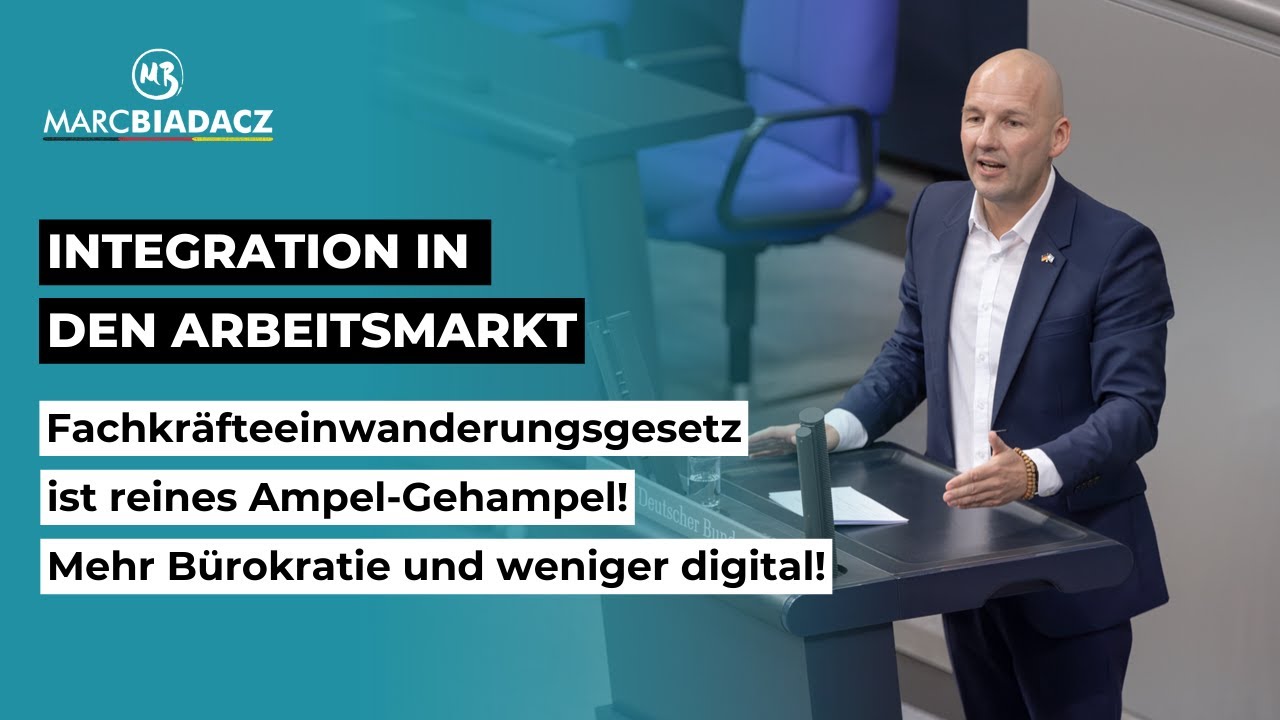 Rede zur Integration in den Arbeitsmarkt am 13.10.2023 - YouTube