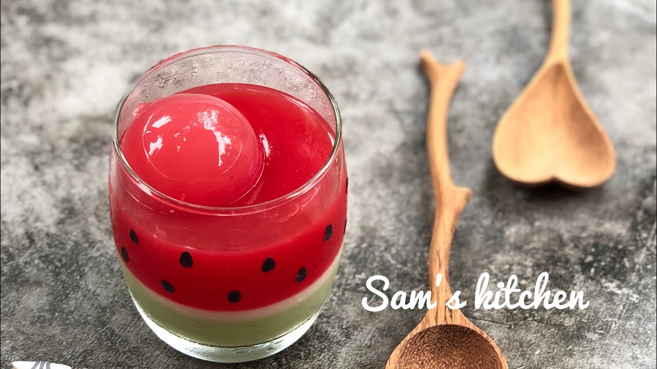 How to make Watermelon mousse| Sam’s kitchen - YouTube