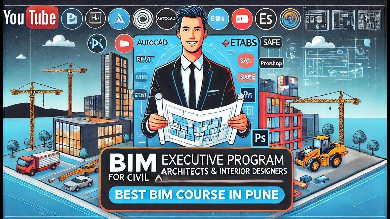 BIM Executive Program for Civil Architect & Interior Designer Best BIM Course in Pune #BIM - YouTube
