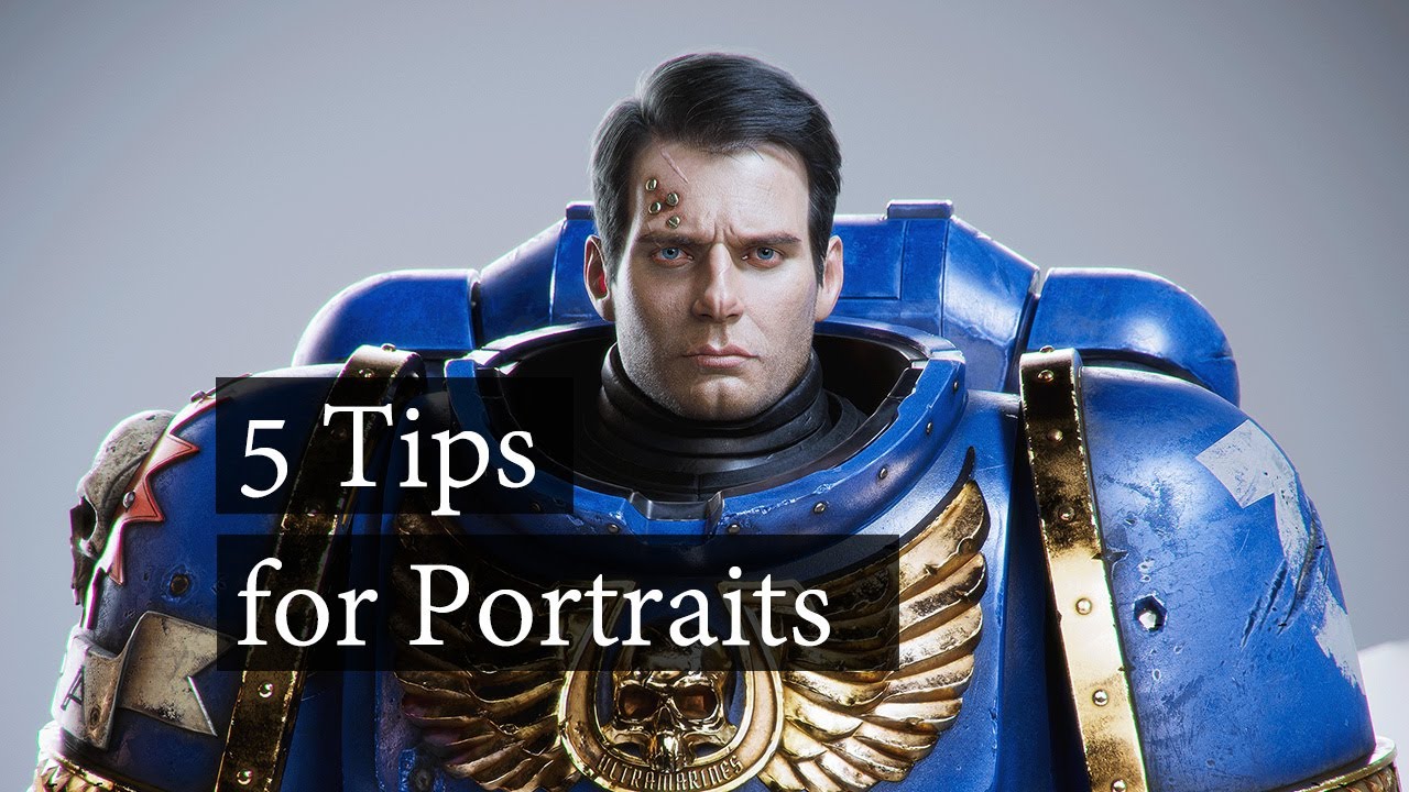5 Tips To Portrait Rendering - YouTube