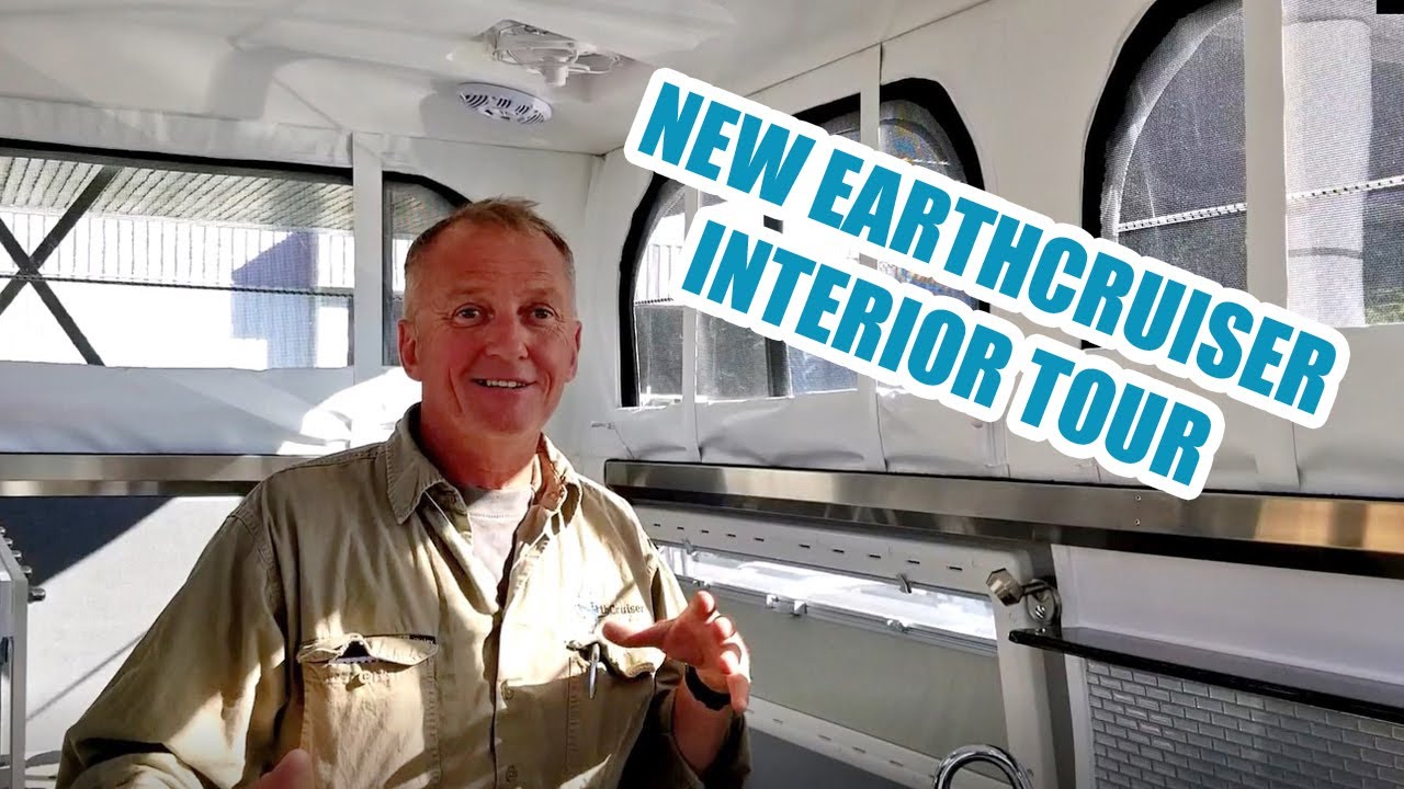 EarthCruiser EXP at the 2019 SEMA Show Part 2: Interior - YouTube
