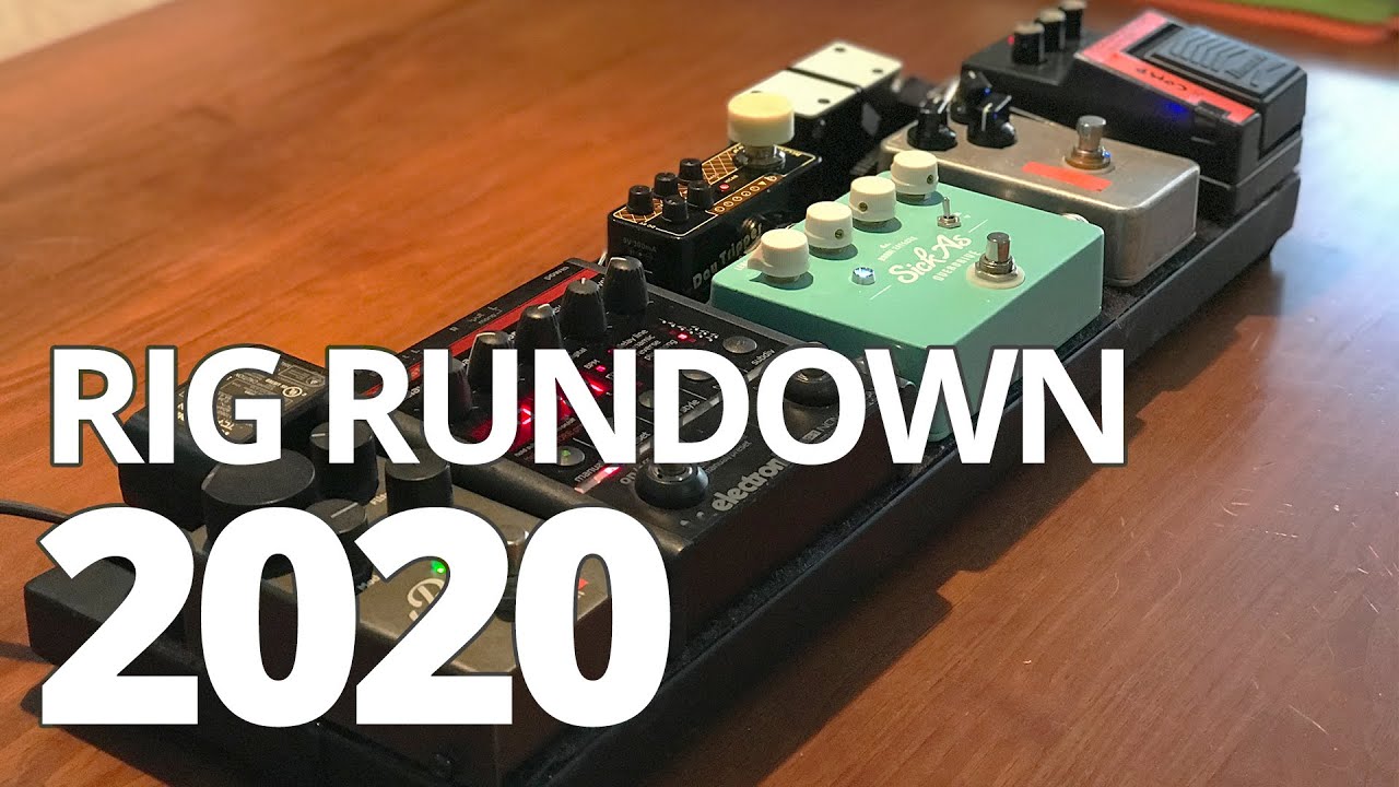Rig rundown 2020 - Pedalboard ideal para viagens! - YouTube