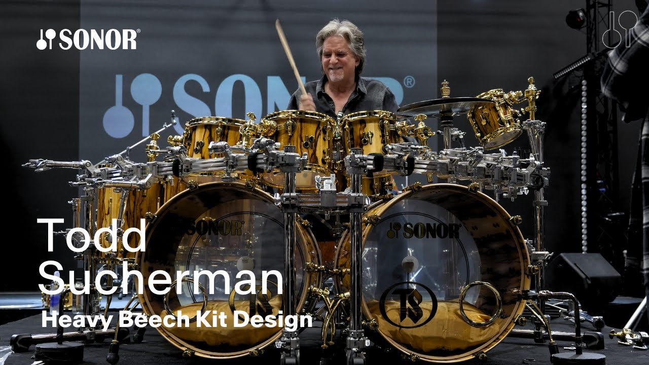 Todd Sucherman Designs His Drum Kit - YouTube