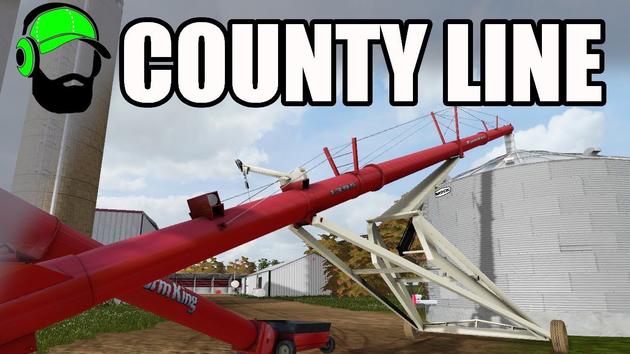 Farming Simulator 17 - County Line - New silo and corn harvesting -# ...