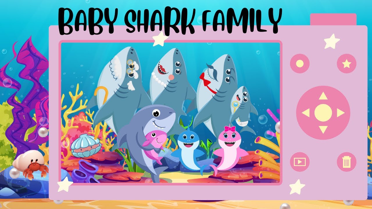 Baby Shark Song | Fun Underwater Adventure with Baby Shark and Family ...