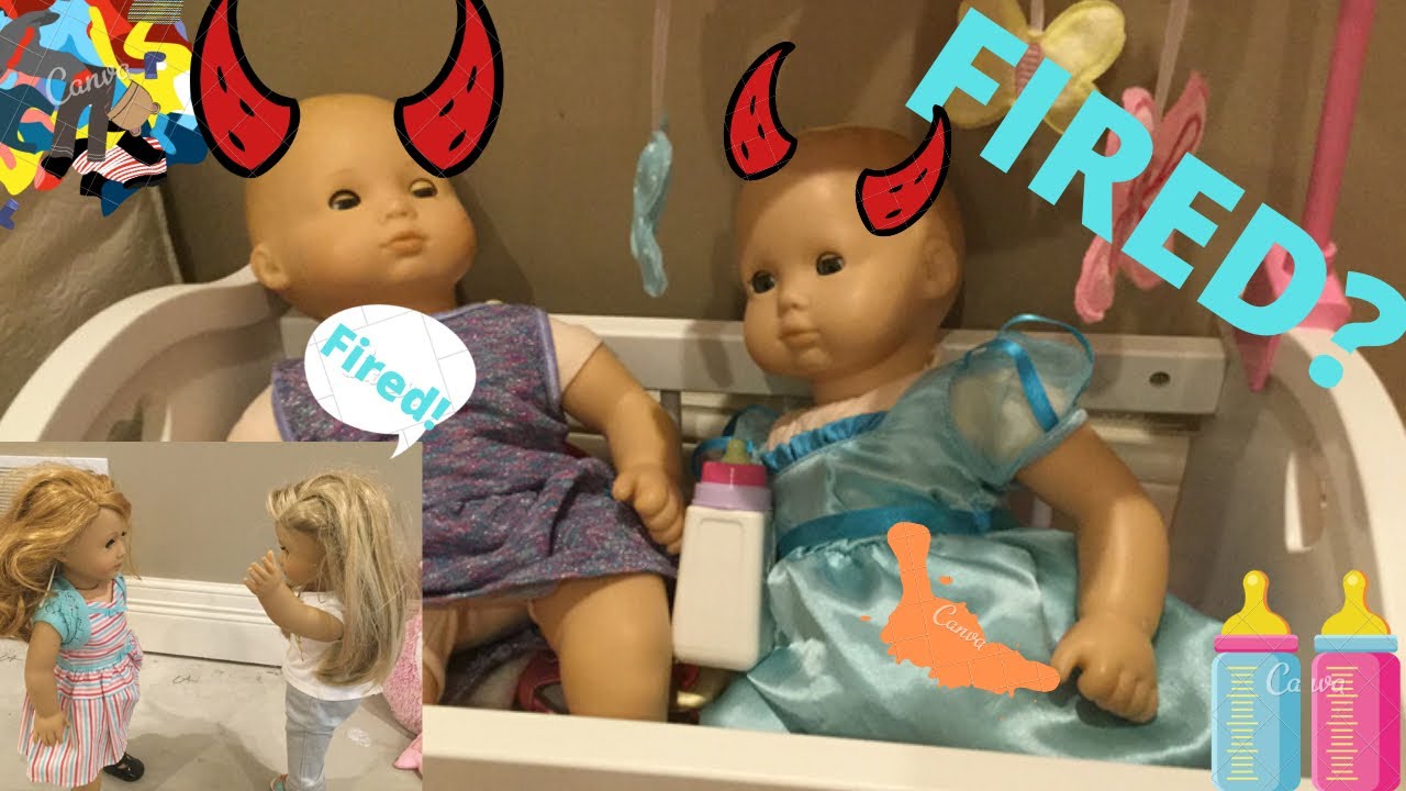 The bitty twins FIRED their BABYSITTER! (The bitty baby series) season ...