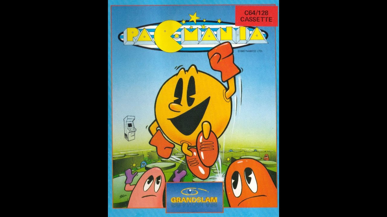 Commodore 64 Gameplay PacMania by Namco Grandslam HD - YouTube